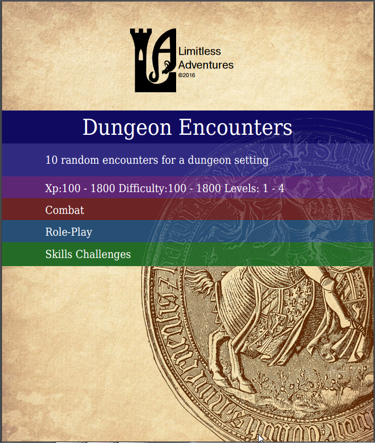 Dungeon Encounters for D&D 5e | Boccob's Blessed Blog